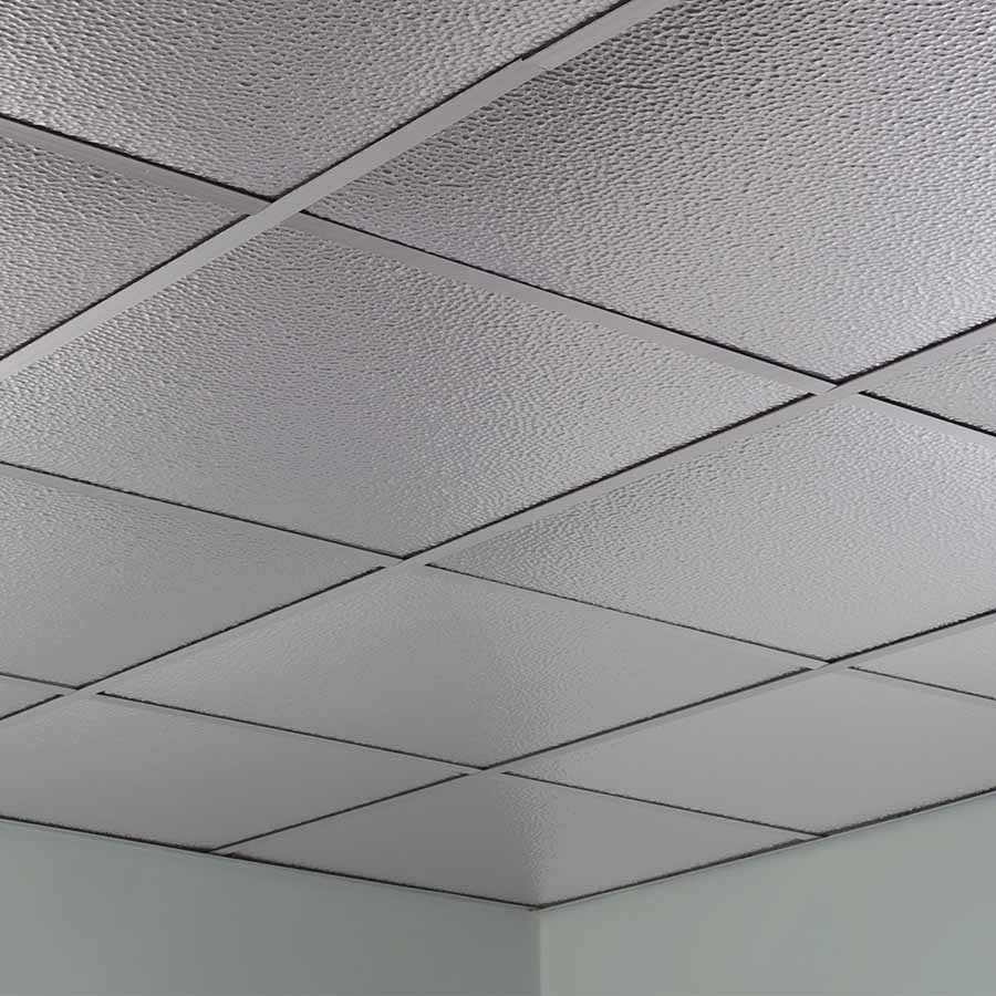 Fasade Ceiling Tile in Hammered - ACP Professional