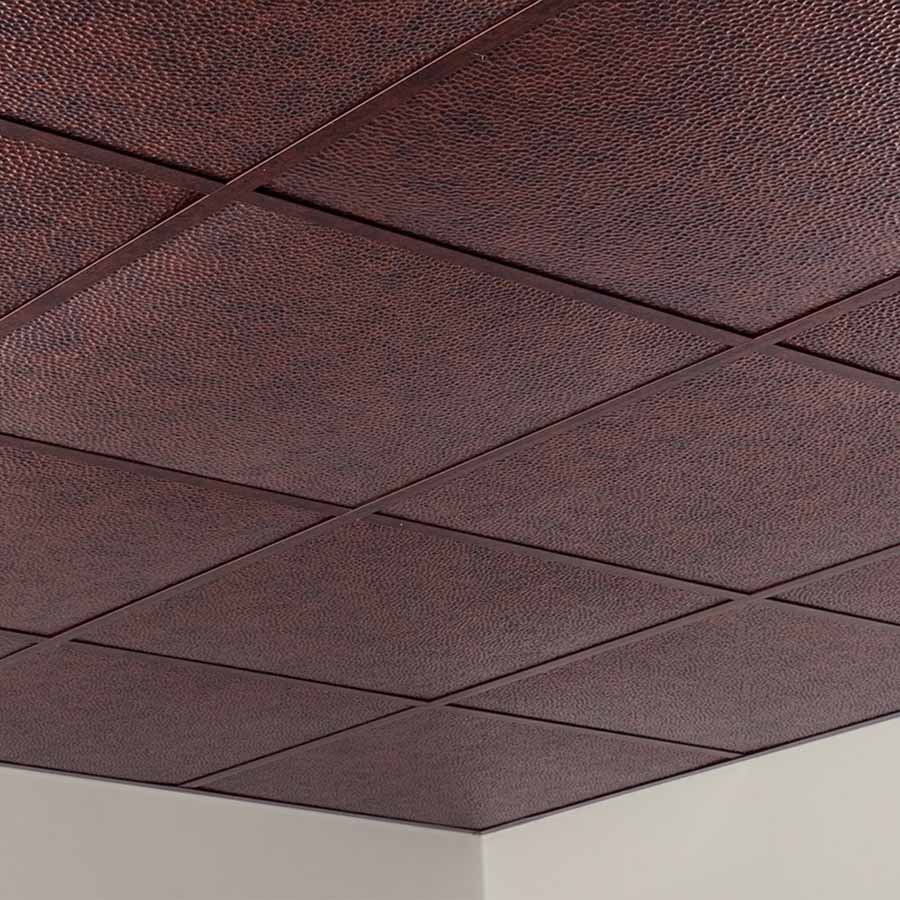Fasade Ceiling Tile in Hammered - ACP Professional