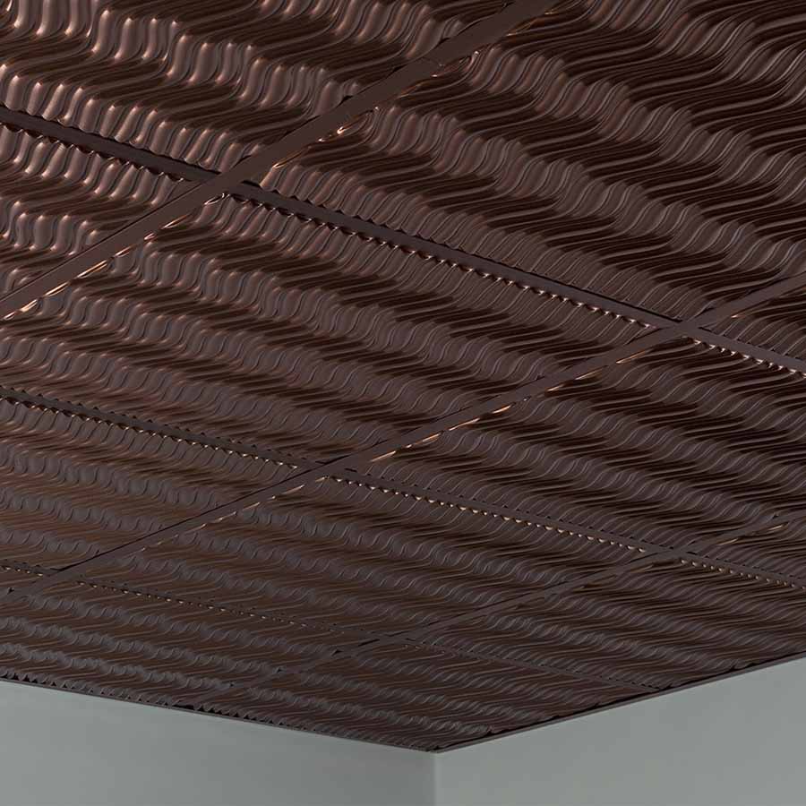 Fasade Ceiling Tile in Current - ACP Professional