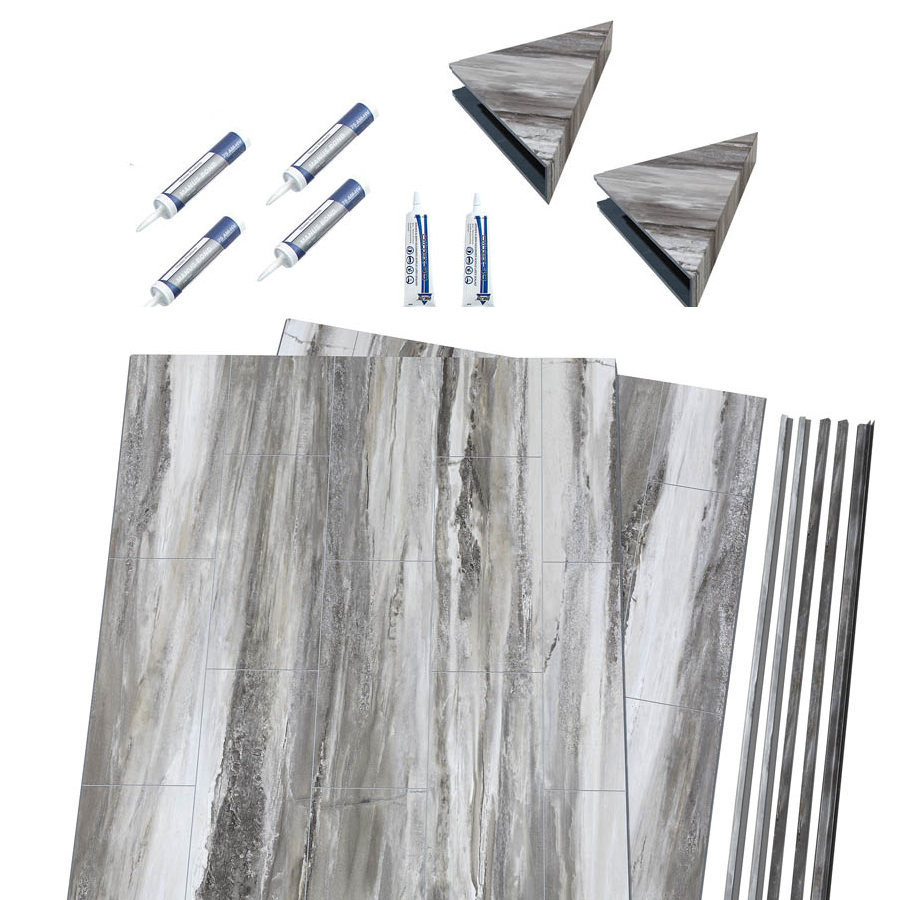 Palisade Shower Wall System - Deluxe Kit - ACP Professional