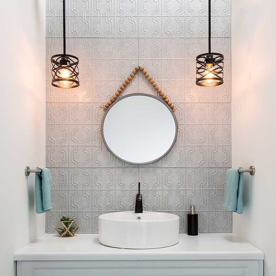 Fasade Backsplash in Chain - ACP Professional